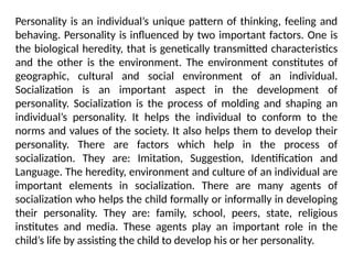 Personality(1).pptx This is the presentation of sociology | PPT