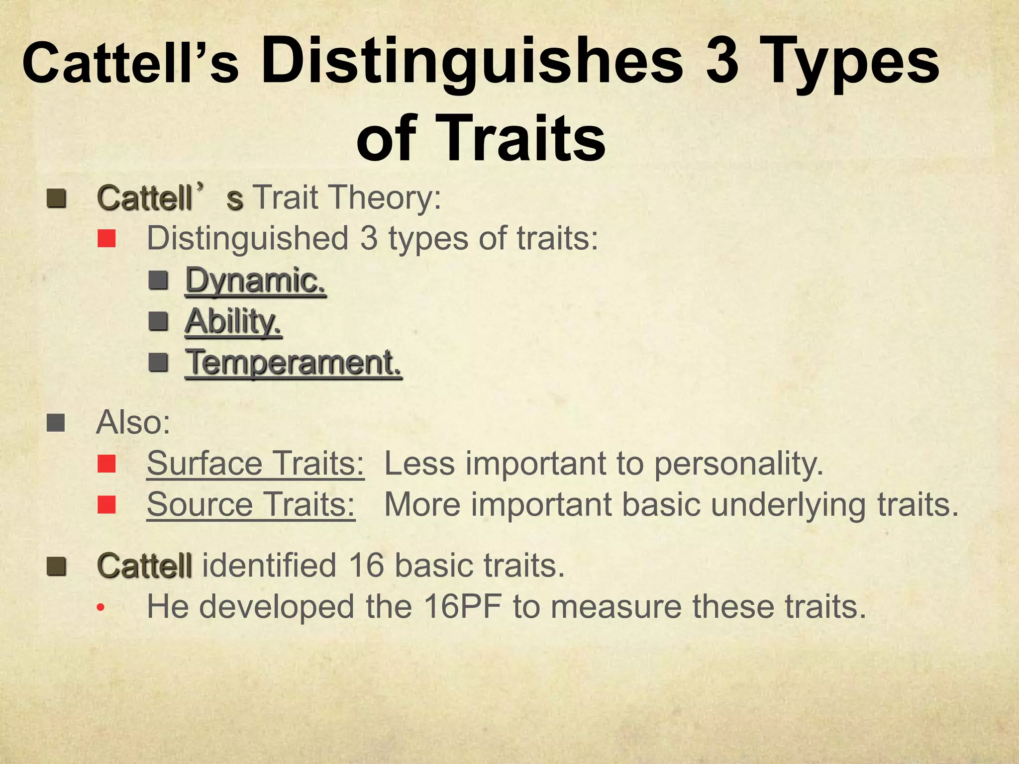 Personality | PPTX