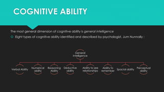 Organizational Behavior " Personality & Ability " | PPTX