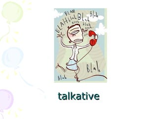 Personality adjectives | PPT