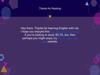 ESL Vocabulary - Personality Adjectives | PPTX