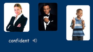 Personality adjectives with voice | PPT