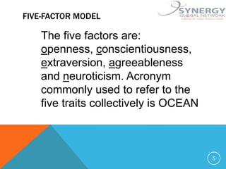 Personality analysis and assessments | PPTX