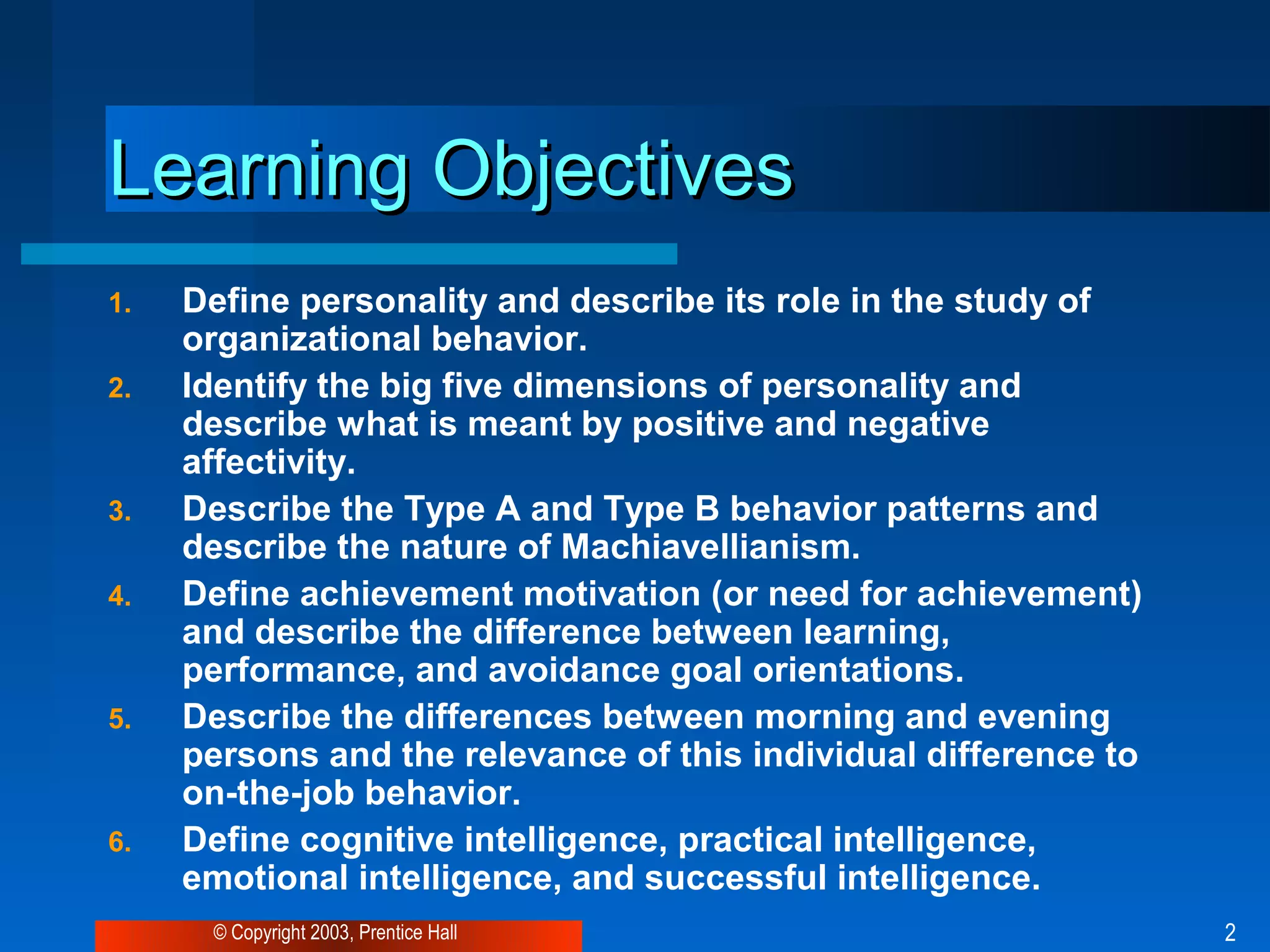 Personality and ability | PPT