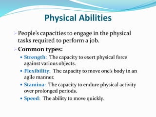 Personality and ability | PPTX