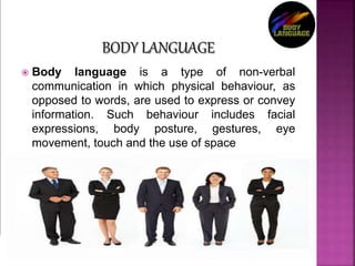 Personality Development and body language | PPTX
