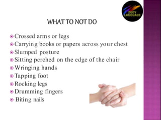 Personality Development and body language | PPTX