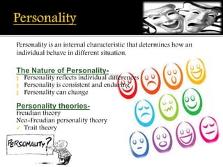 promotional messages for different kinds of personality | PPT