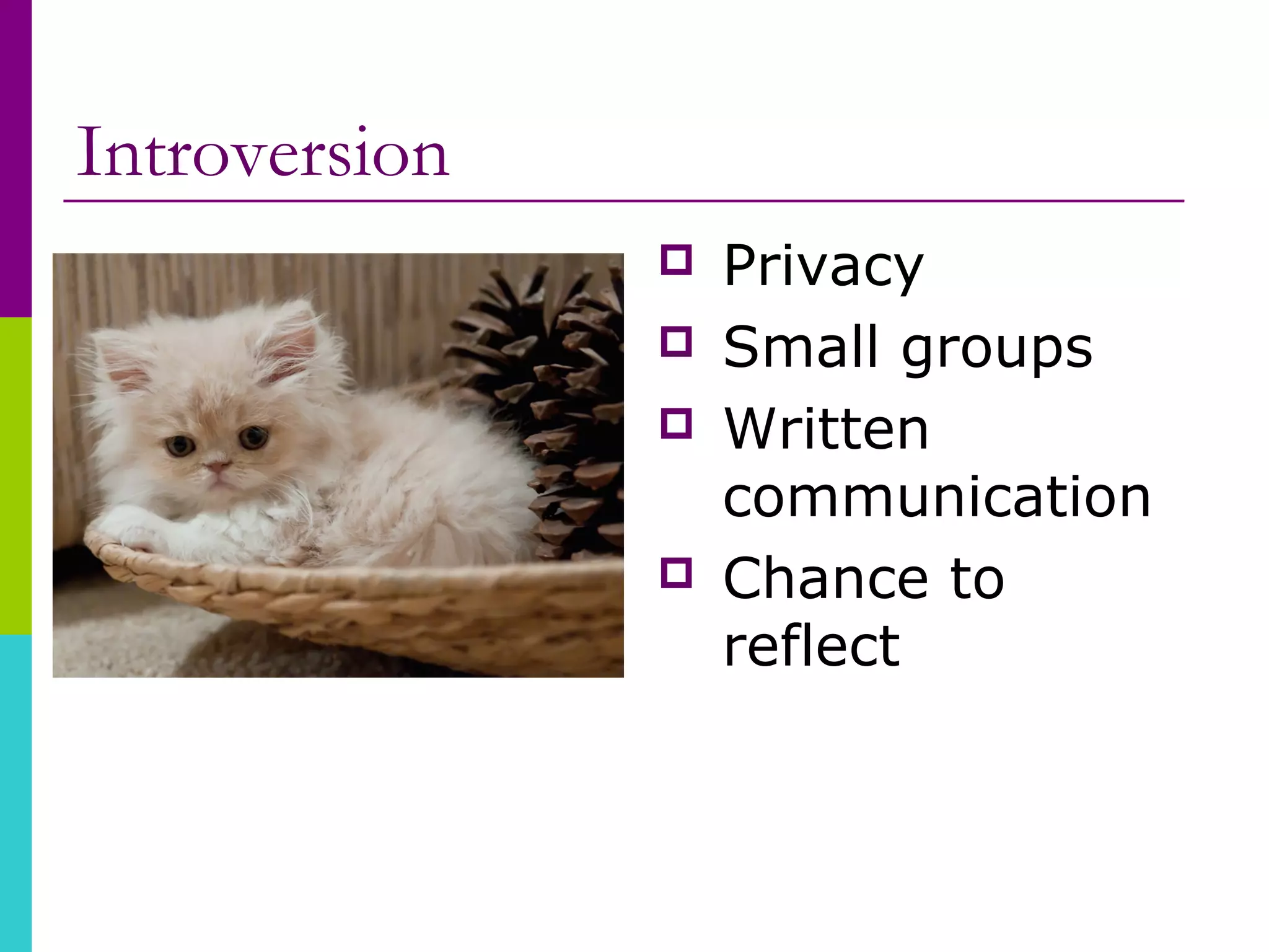 Personality and Change Management | PPT