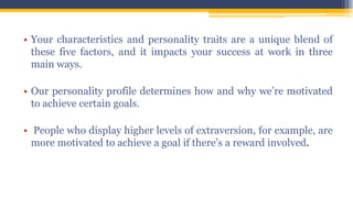 Personality and Job | PPTX