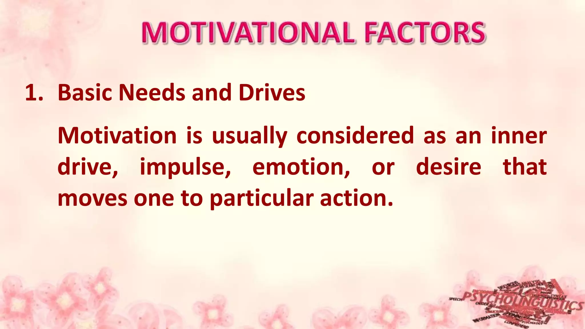 Personality and language learning | PPTX