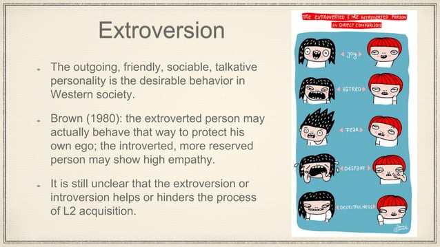 Personality and language learning kel. 3-psikolinguistik | PPTX