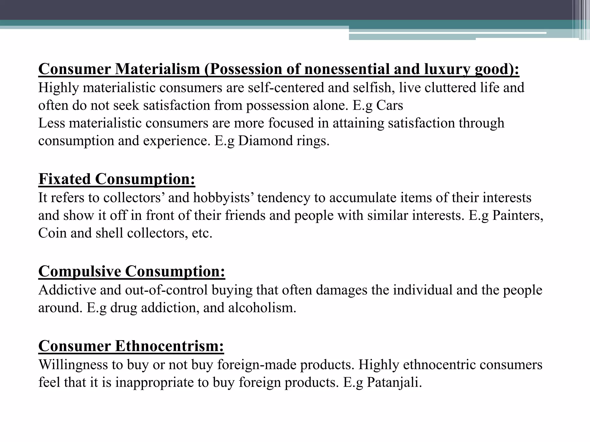 Personality and self concept- Studying Consumer Behaviour | PPTX