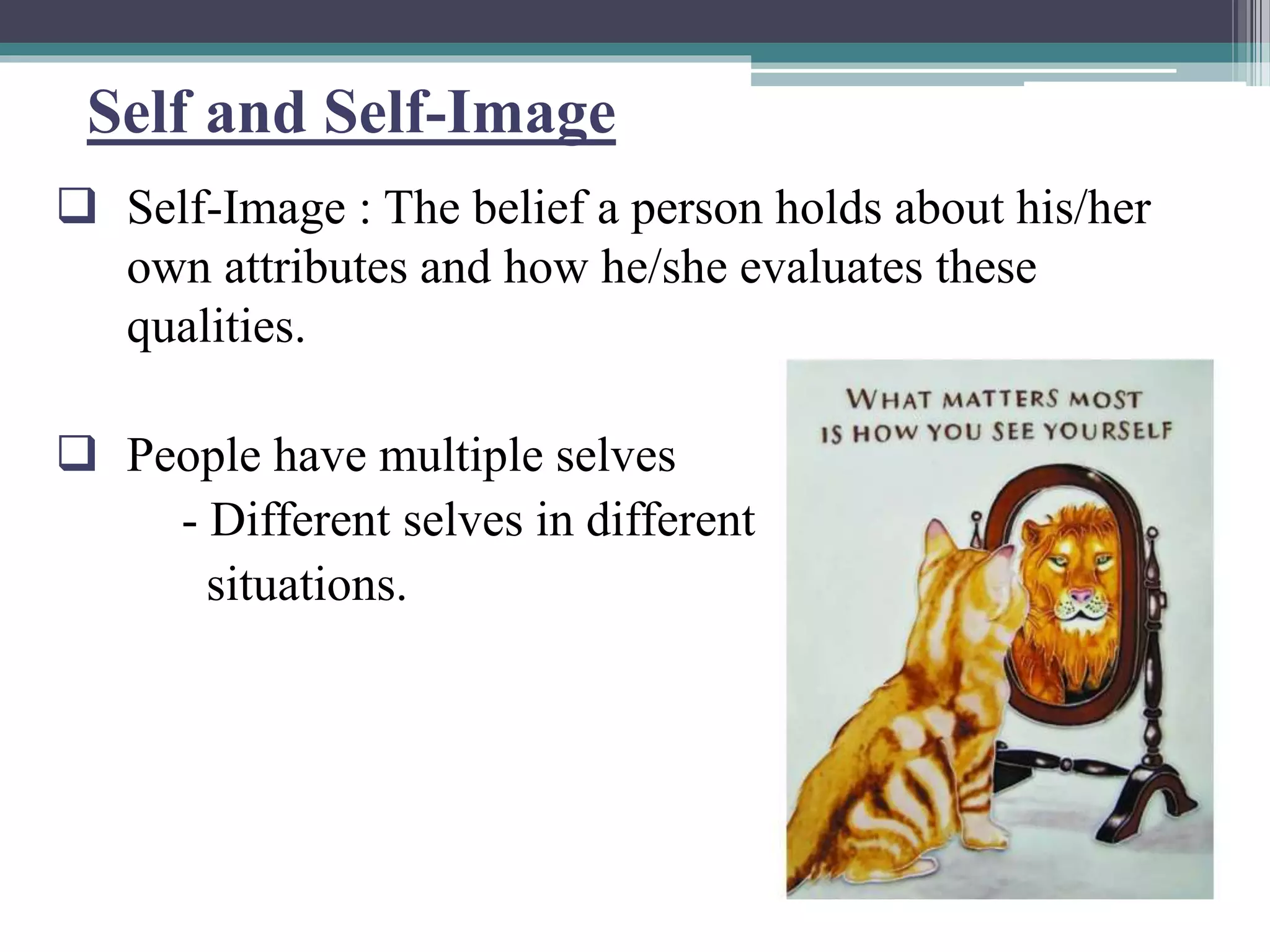 Personality and self concept- Studying Consumer Behaviour | PPTX