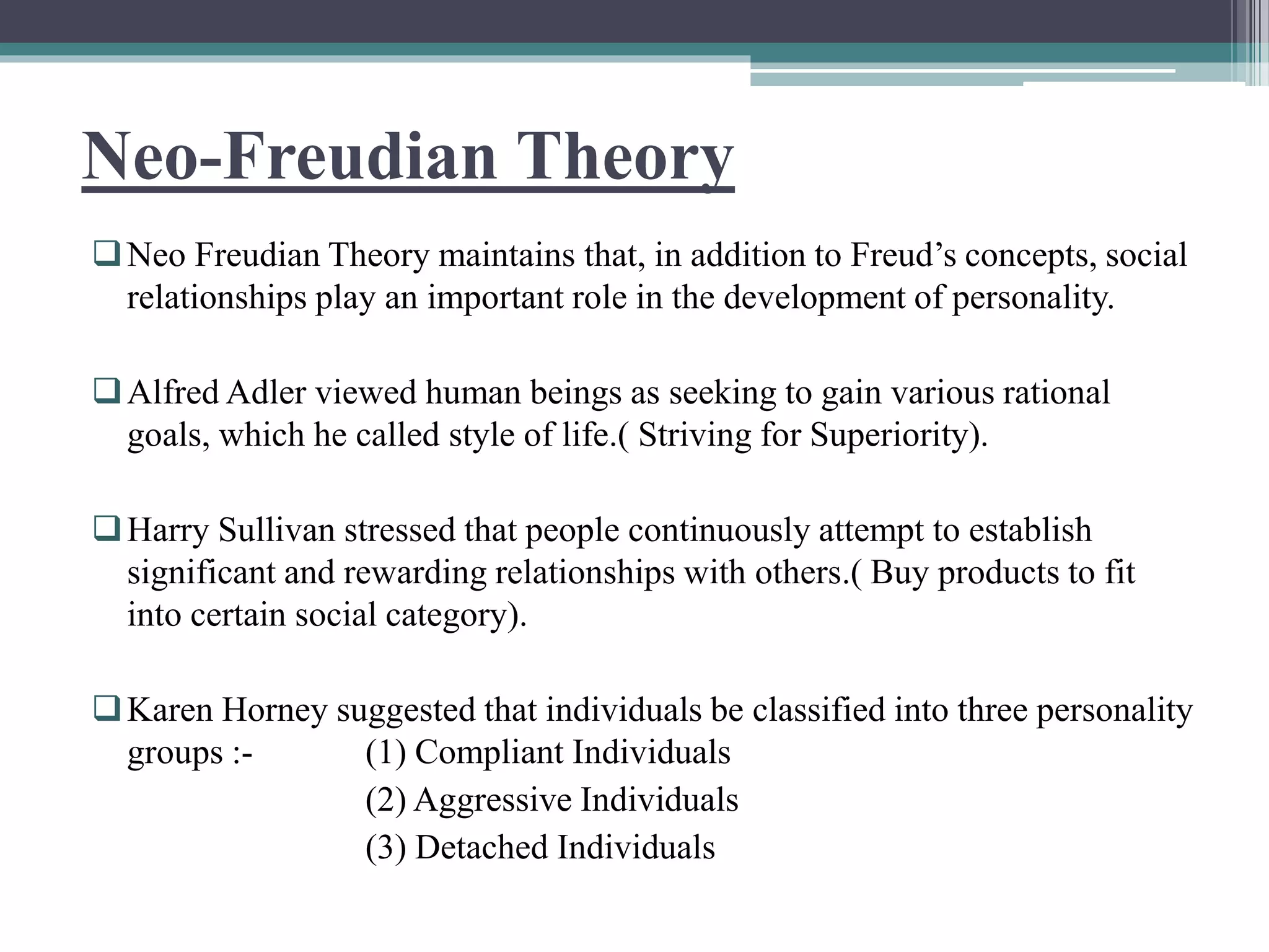 Personality and self concept- Studying Consumer Behaviour | PPTX