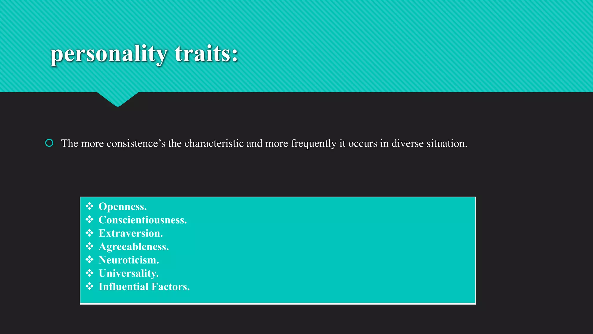 Personality and values chapter 5 ( organizational behavior) | PPTX