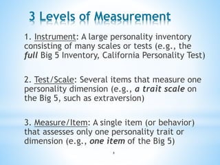 Personality assesment.ppt