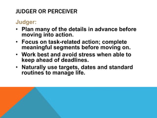 Personality assessment | PPTX