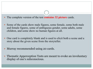 Personality assessment | PPTX