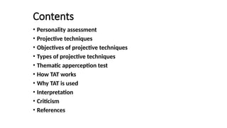 THEMATIC APPERCEPATION TEST PERSONALITY ASSESSMENT.pptx