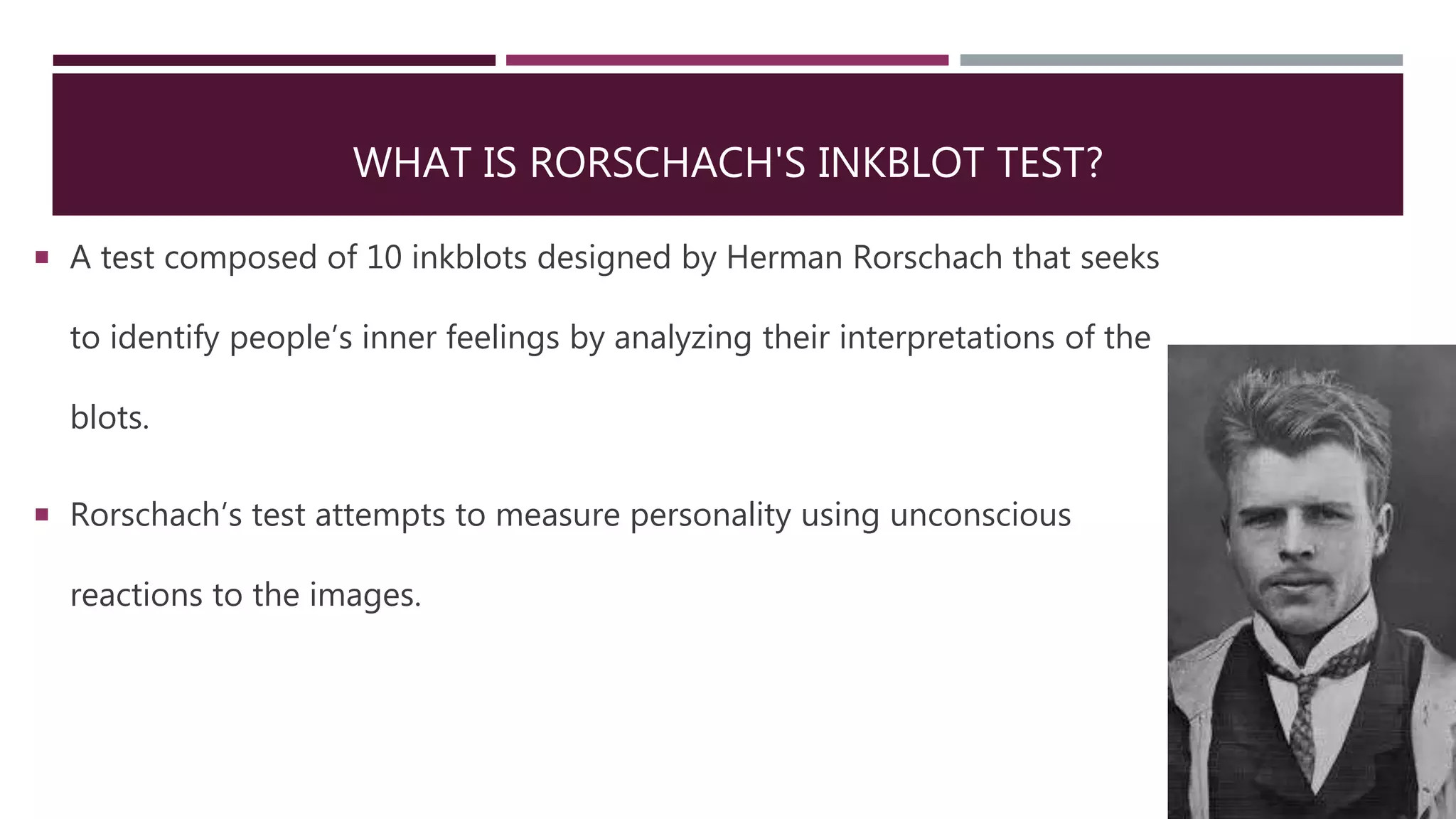 Personality assessment | PPTX