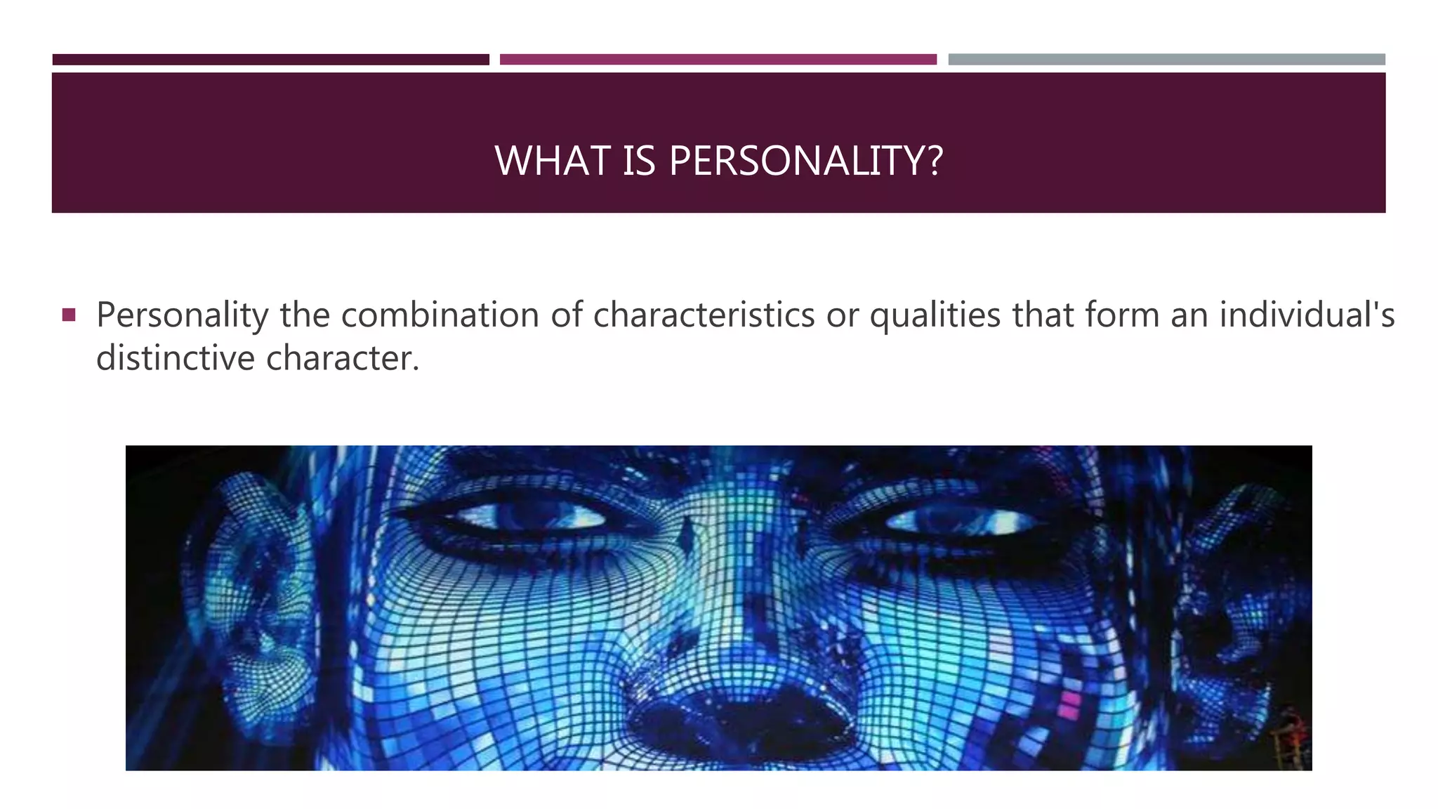 Personality assessment | PPTX