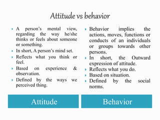 Personality Attitude & Job Satisfaction | PPTX