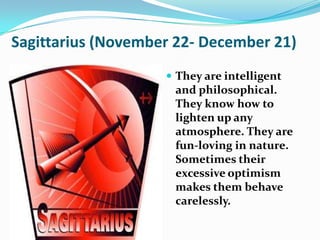 Personality characteristics of zodiac signs | PPTX