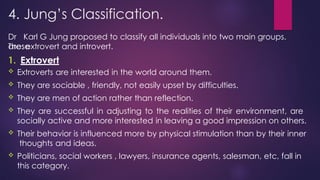Personality & Classification power point presentation | PPT