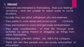 Personality & Classification power point presentation | PPT