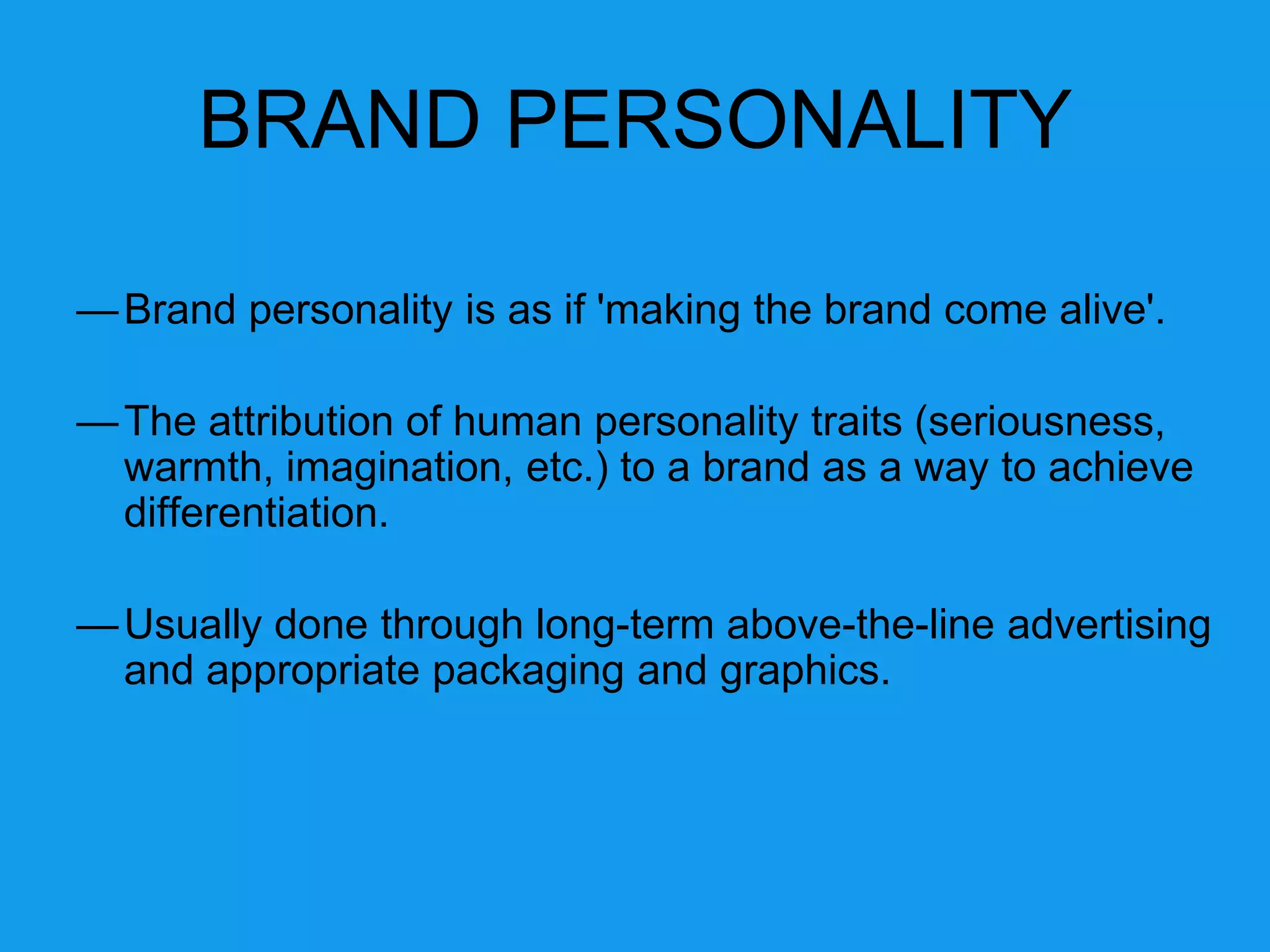 Personality & consumer behaviour | PPT