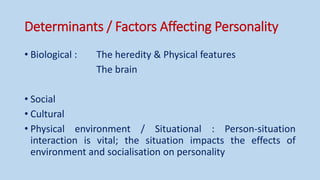 Personality_Defffintitodn with bthe help of ppt | PPT