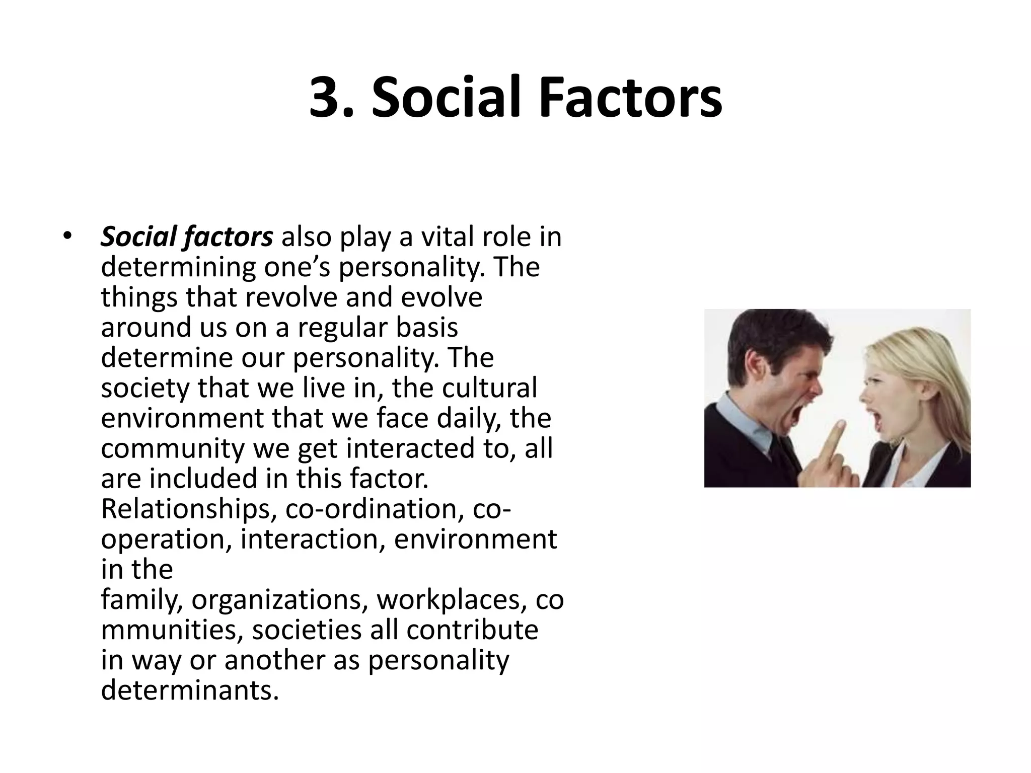 Personality determinanats | PPSX