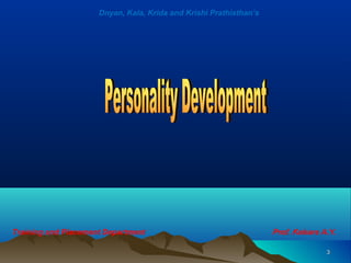 Personality developement | PPT