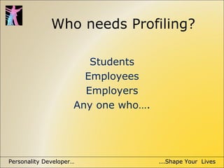 Personality developer | PPT