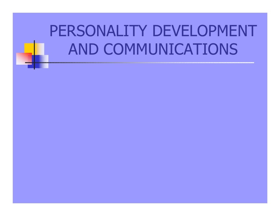 Personality Development | PPT