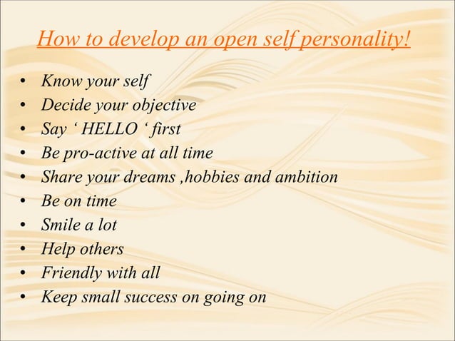 Personality Development ppt by Taher Salim INDORE | PPS