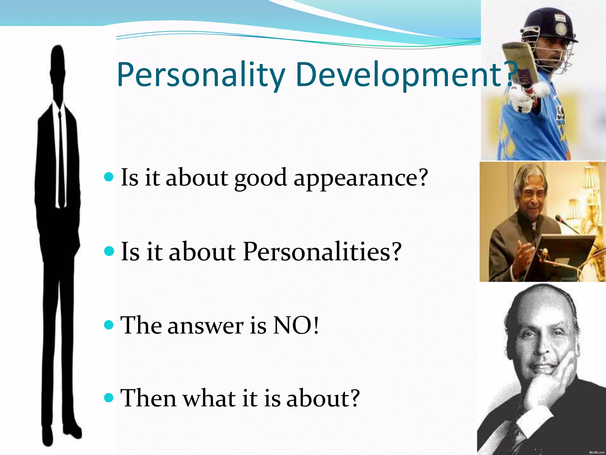 Personality development | PPTX