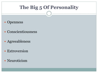 Personality Development | PPTX
