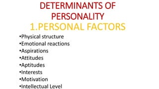 Personality development | PPTX
