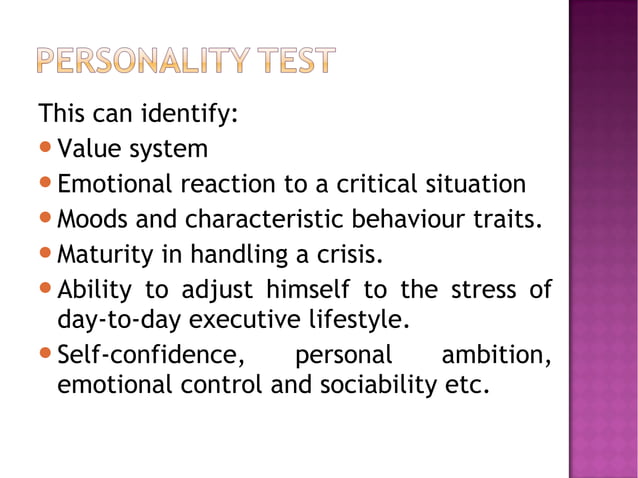 Types of personalities and traitsPersonality development | PPT