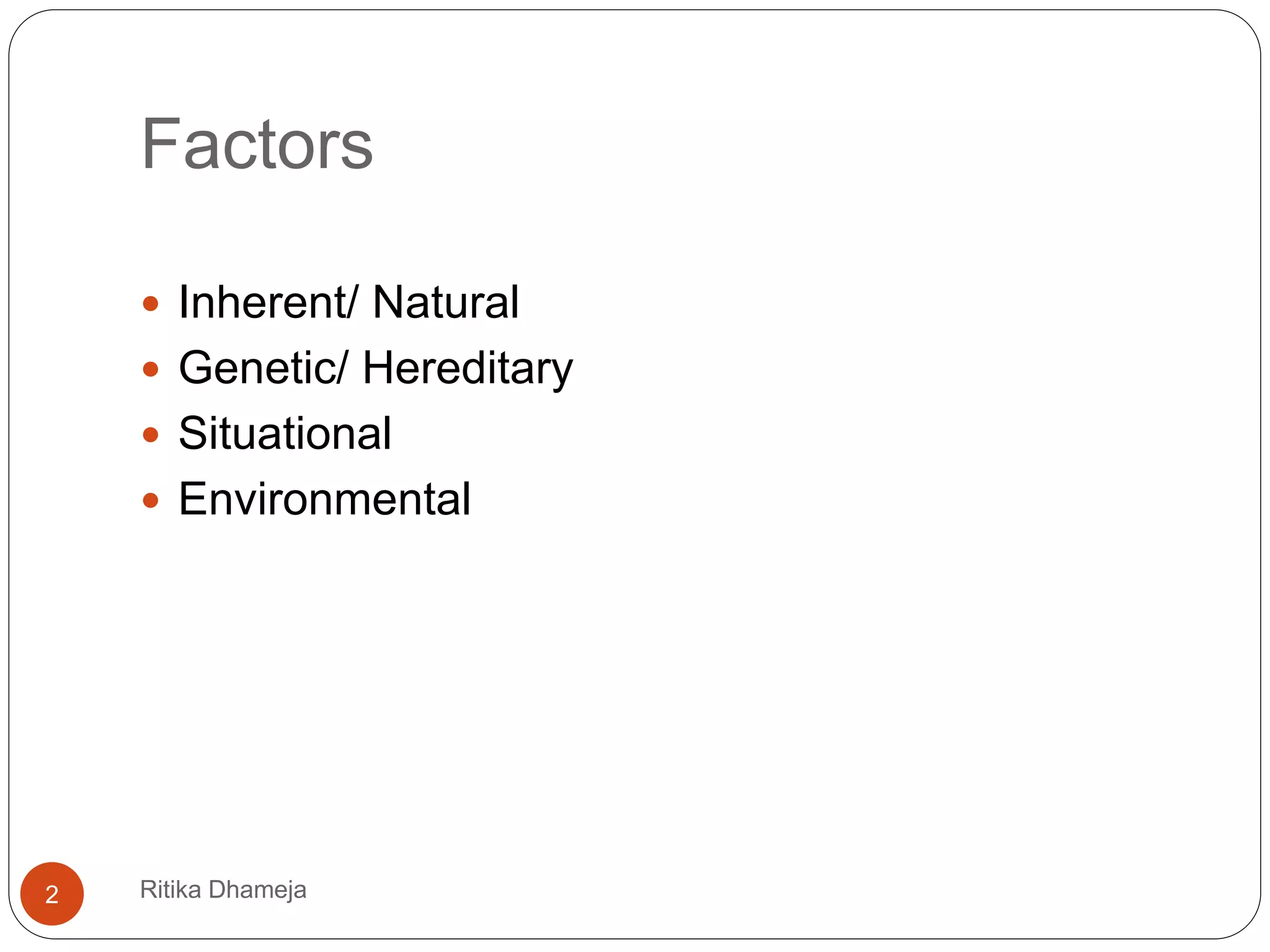 Personality development | PPTX | Science