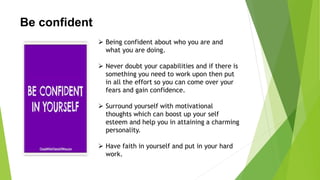 Personality Development | PPTX