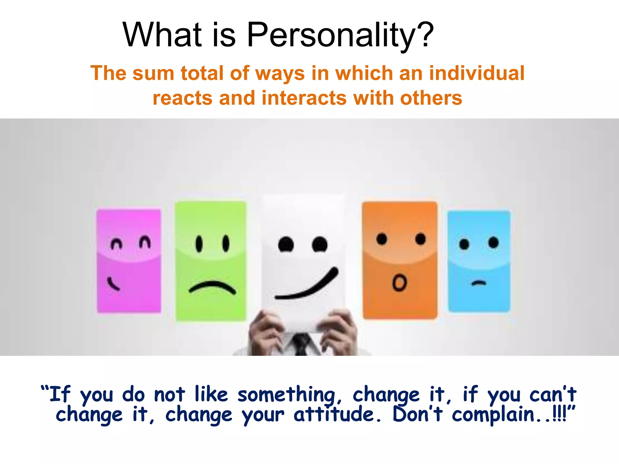 Personality development | PPT