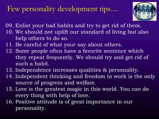 Personality development & Types of Personality | PPTX