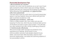 Personality Development Tips by RAVINDRA PUJARI | PPTX