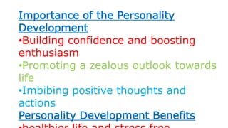 Personality Development Tips by RAVINDRA PUJARI | PPTX