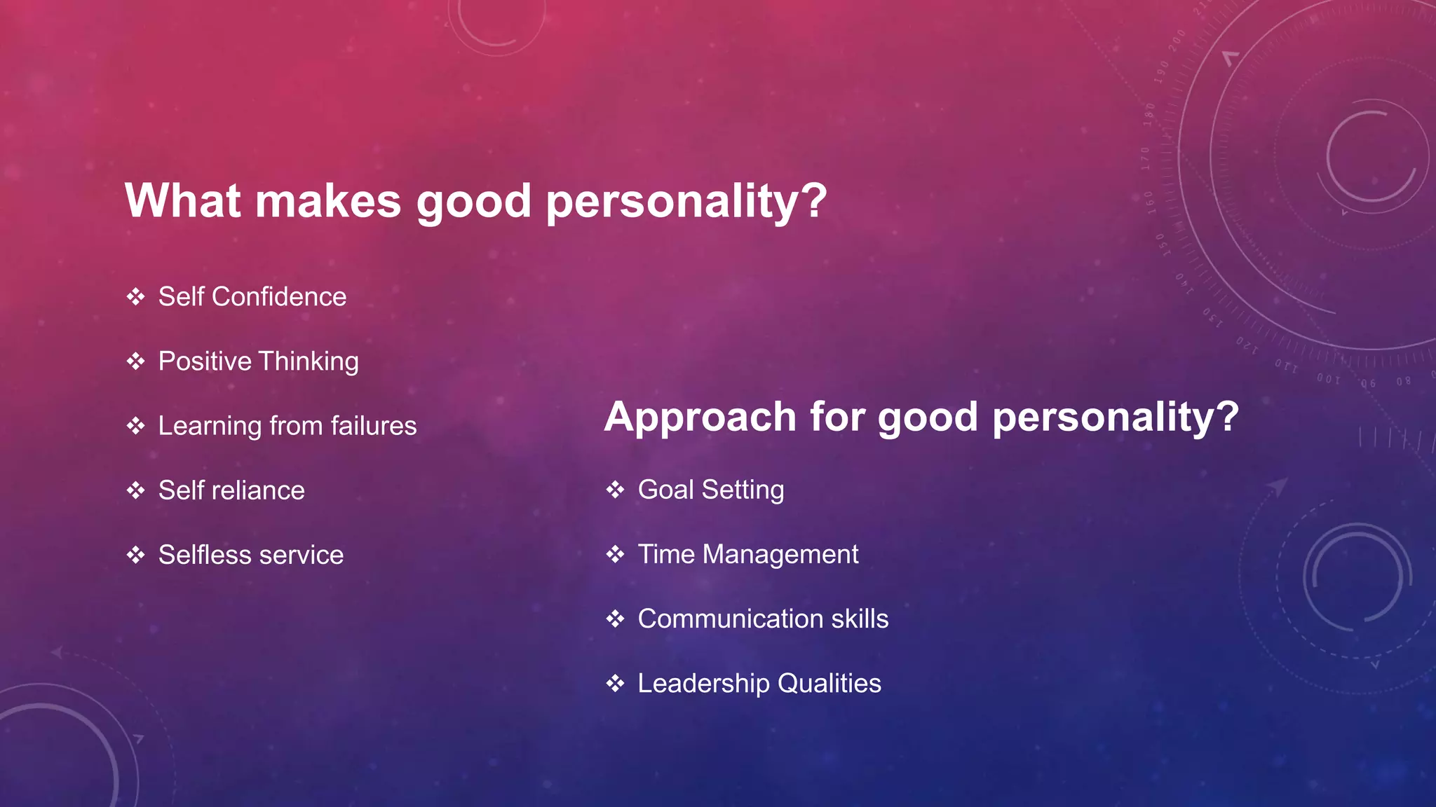 Personality development | PPT