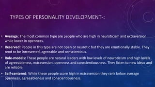 Personality development | PPTX
