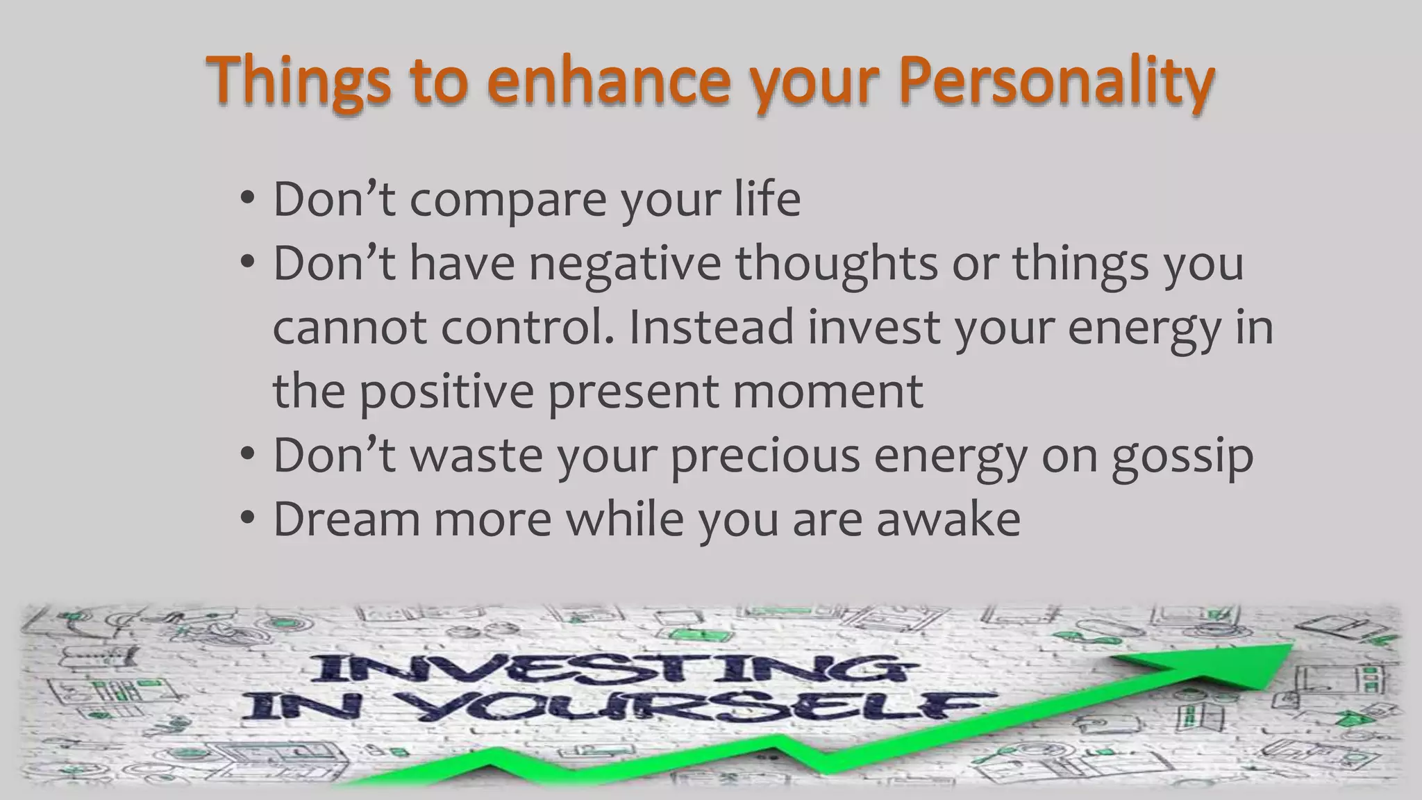 Personality development | PPT